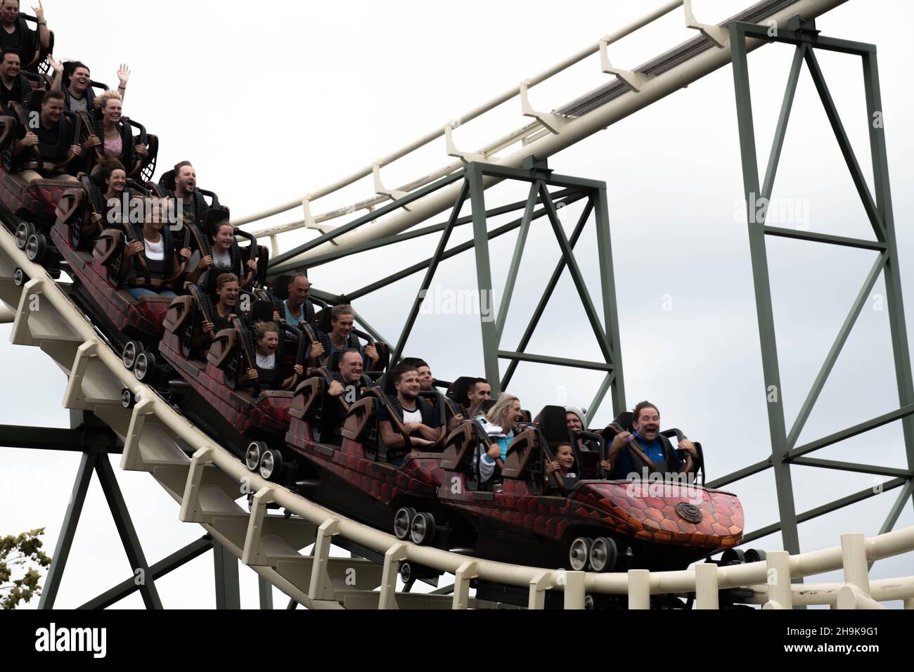The Magic Of the Efteling Theme Park The Netherlands , Flying Dutchman ...