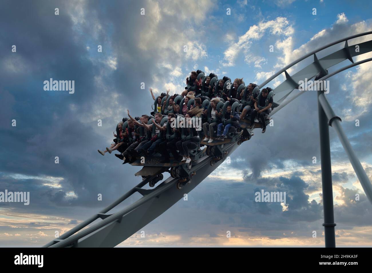 The Magic Of the Efteling Theme Park The Netherlands , Flying Dutchman ...