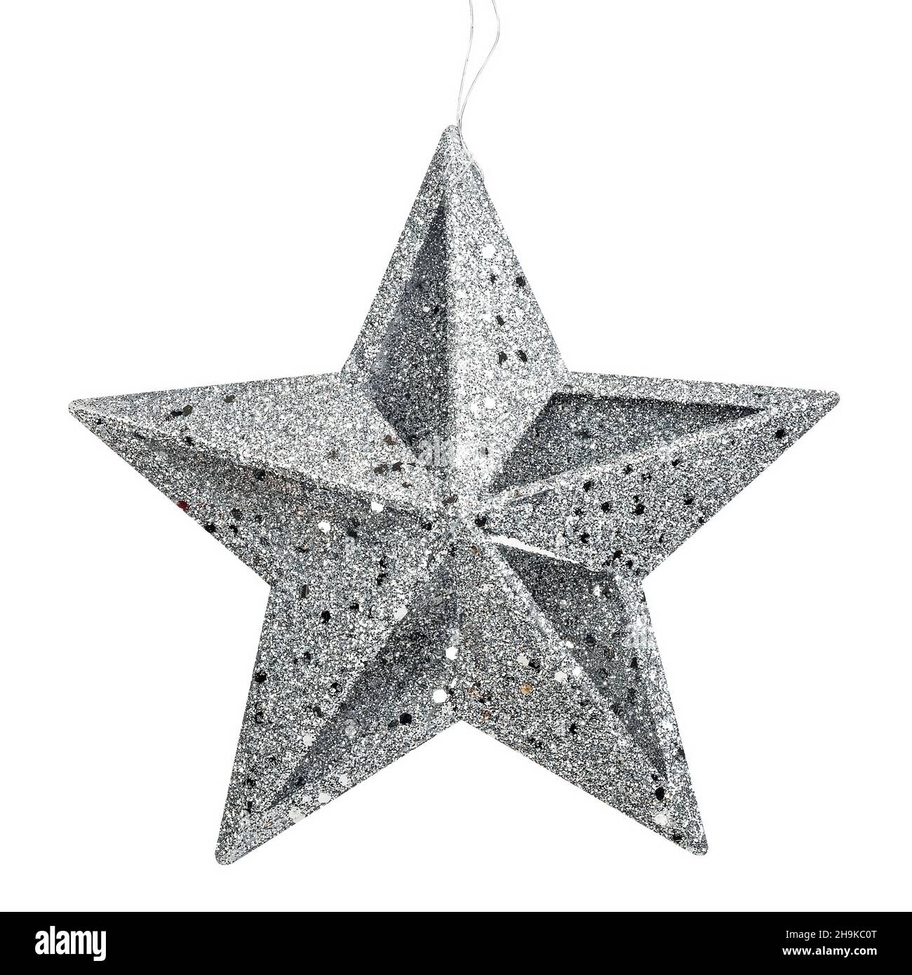 Silver glitter isolated hi-res stock photography and images - Alamy