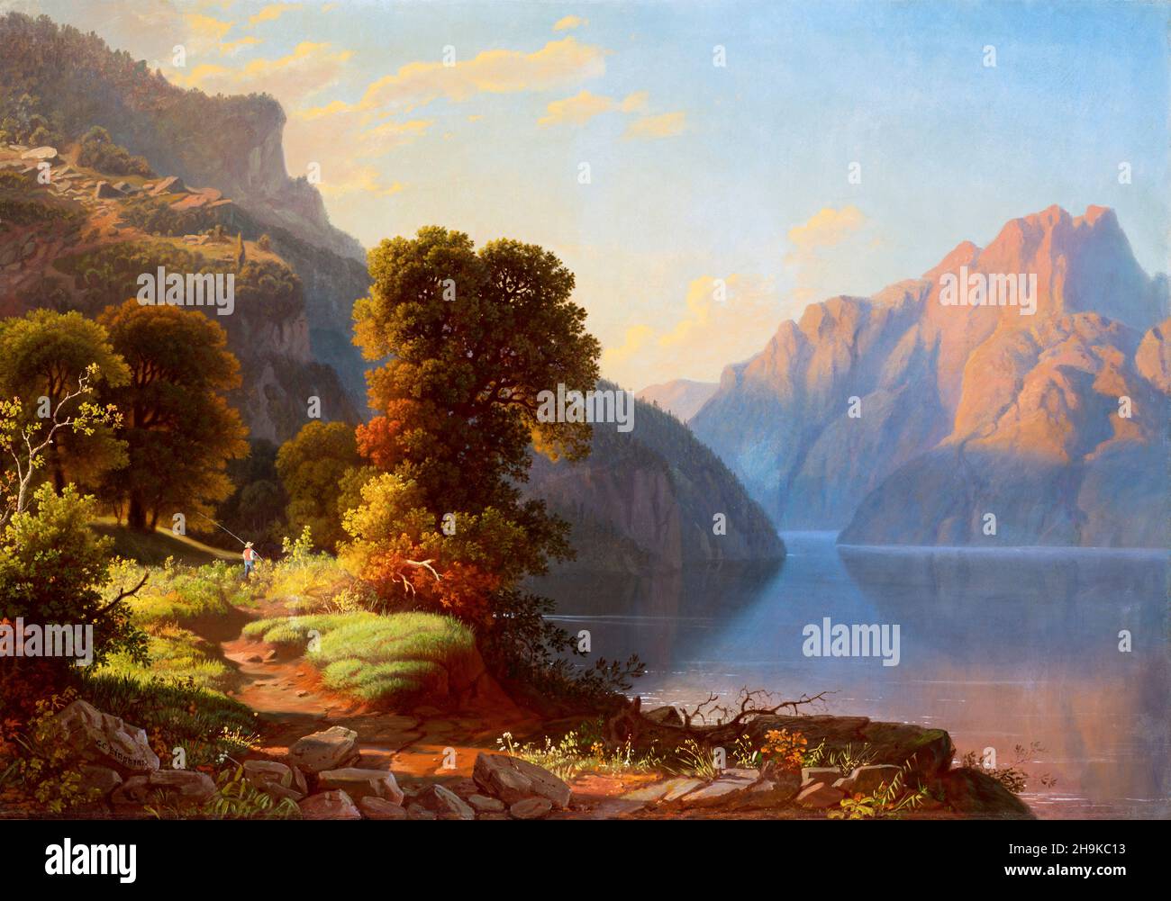 George bingham painter hi-res stock photography and images - Alamy