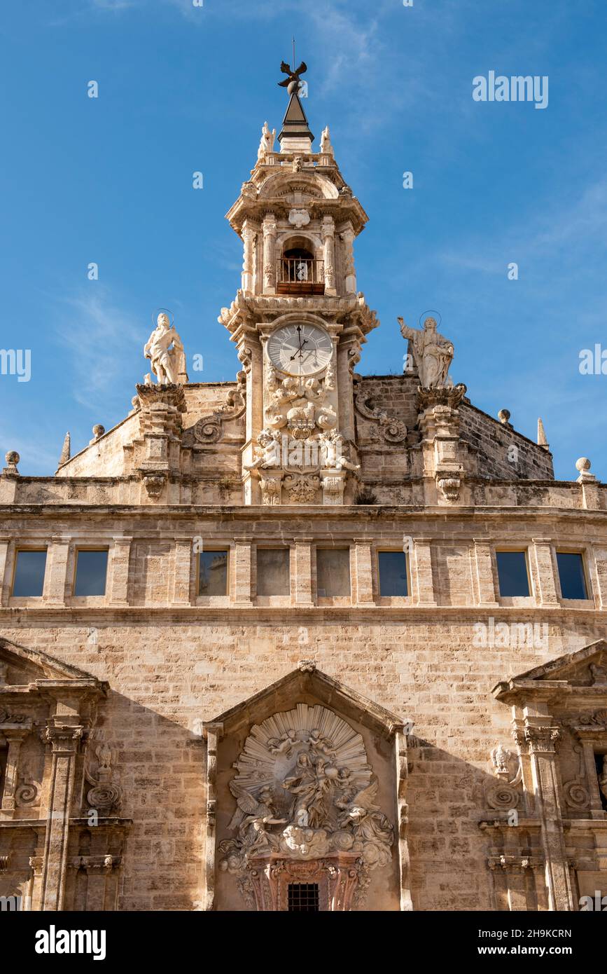 Clock tower and historical building Stock Photo - Alamy