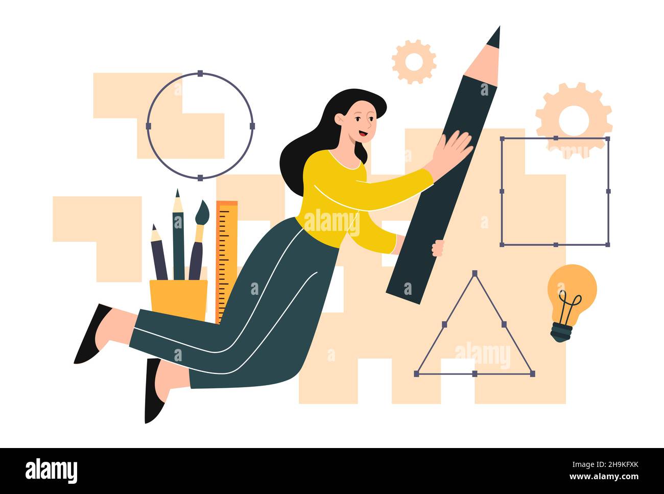 Agency working Cut Out Stock Images & Pictures - Alamy