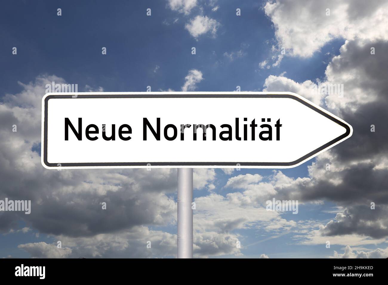 Symbol image New Normal Stock Photo - Alamy