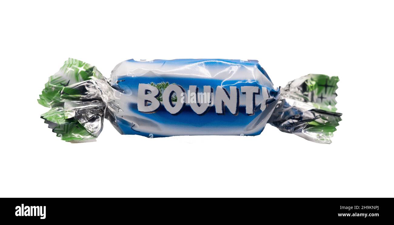 Bounty Chocolate Wrapper