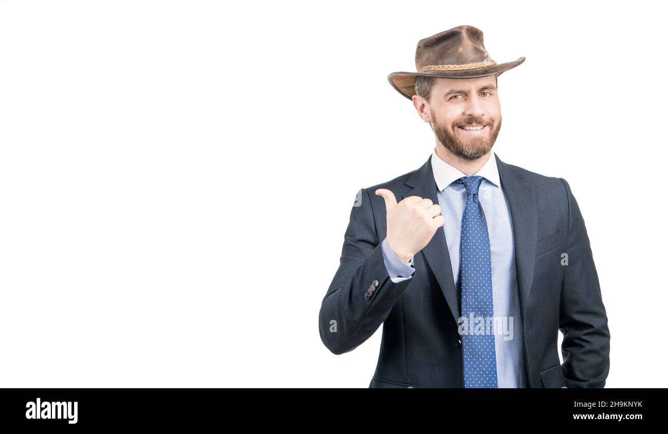 Pointing finger suit hi-res stock photography and images - Alamy