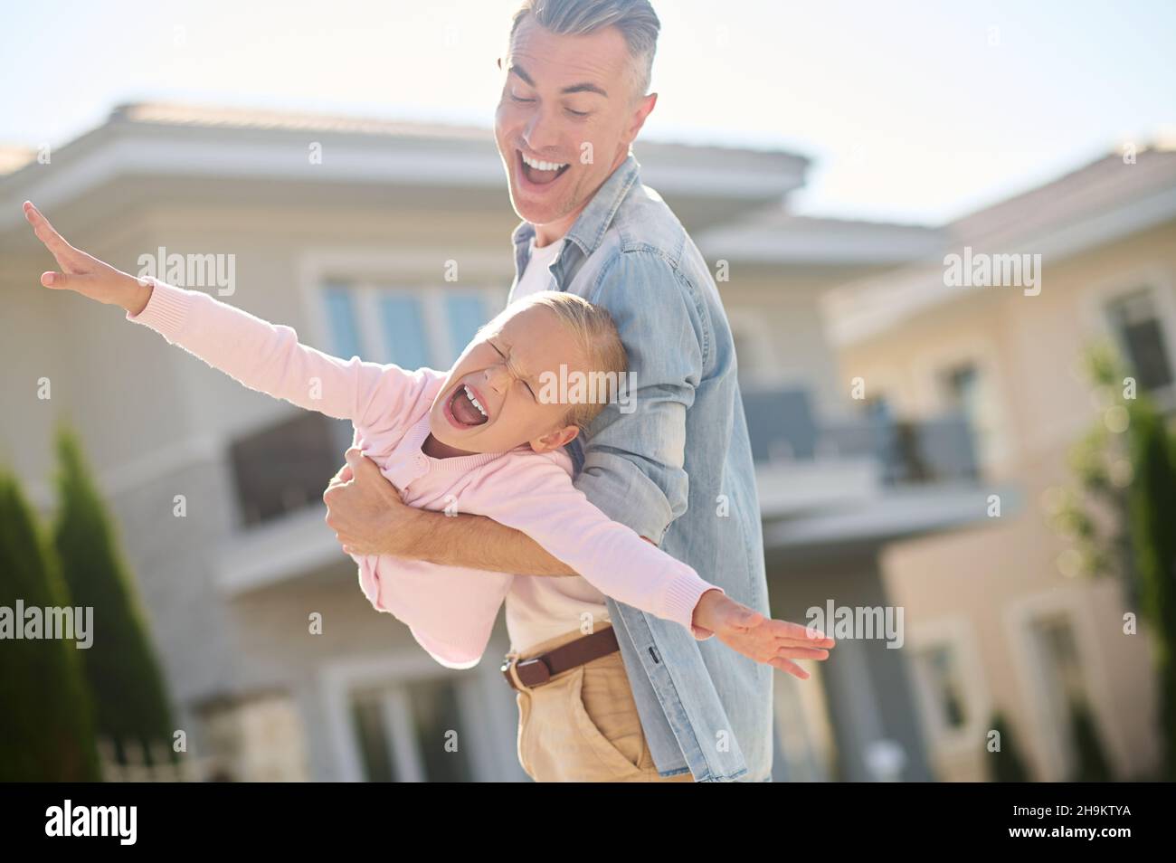 Awesome childhood hi-res stock photography and images - Alamy