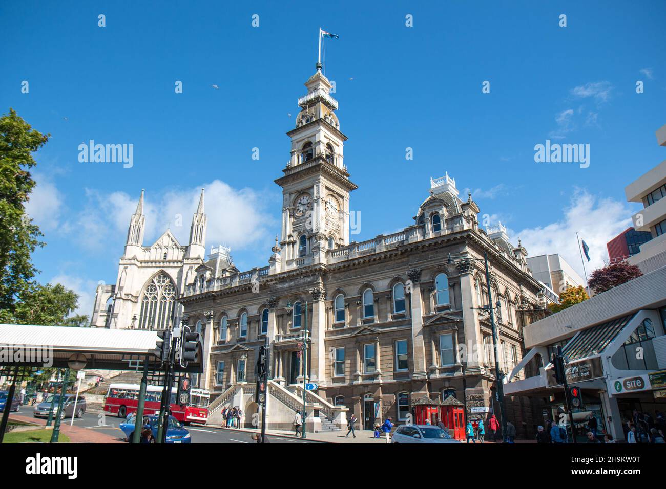 Octagon dunedin hi-res stock photography and images - Alamy
