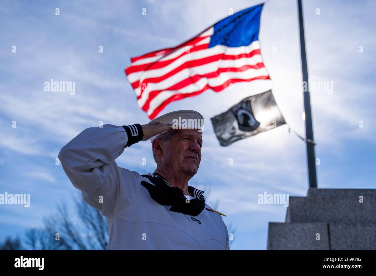 UNITED STATES - DECEMBER 7: Retired Park Ranger Mark Ragan, dressed in ...