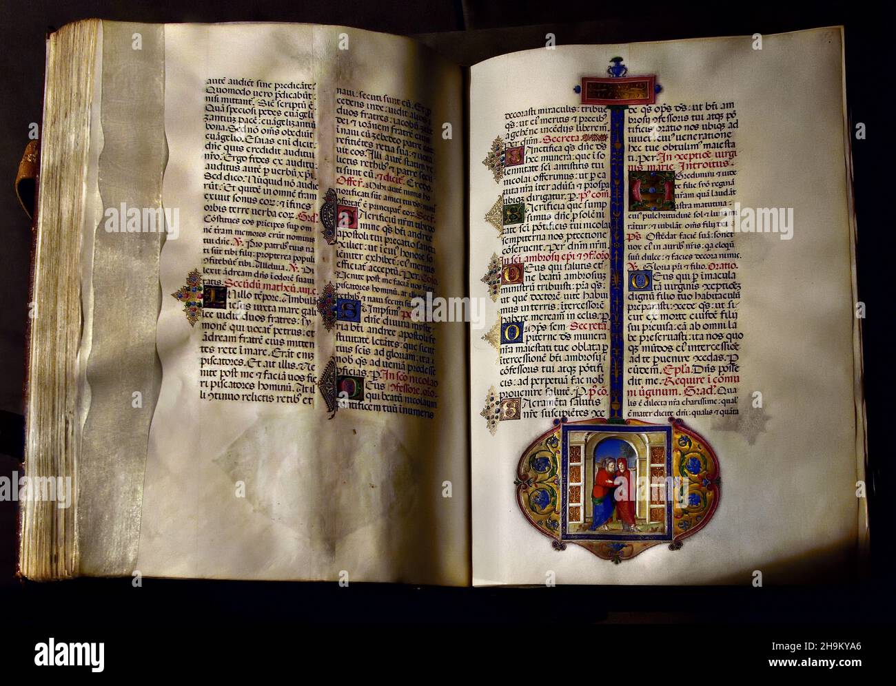 Messale del cardinale domenico della rovere hi-res stock photography ...