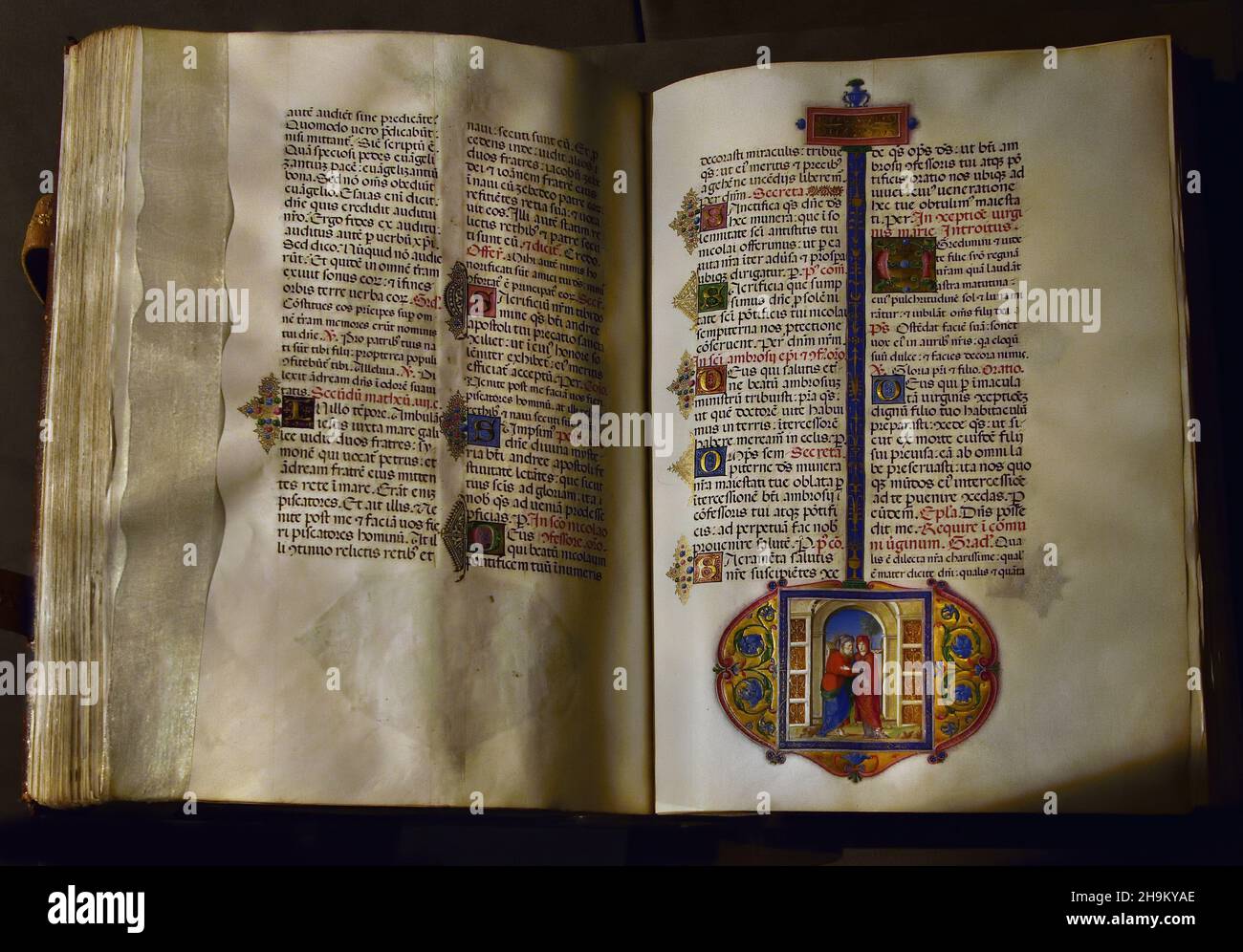 Messale del cardinale domenico della rovere hi-res stock photography ...