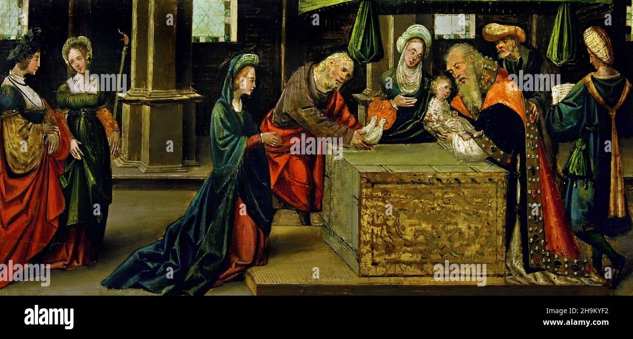 Presentation of the child jesus in the temple hi-res stock photography ...