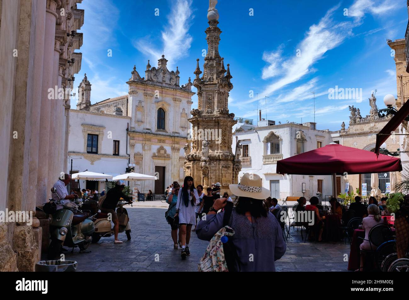 Nardò - Salandra square in the beatiful baroque village of Nardò ...