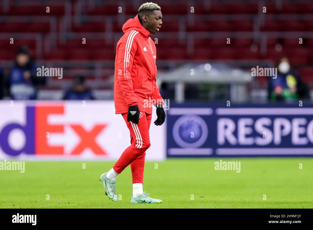 AMSTERDAM, NETHERLANDS - DECEMBER 7: Mohamed Daramy of Ajax during the ...
