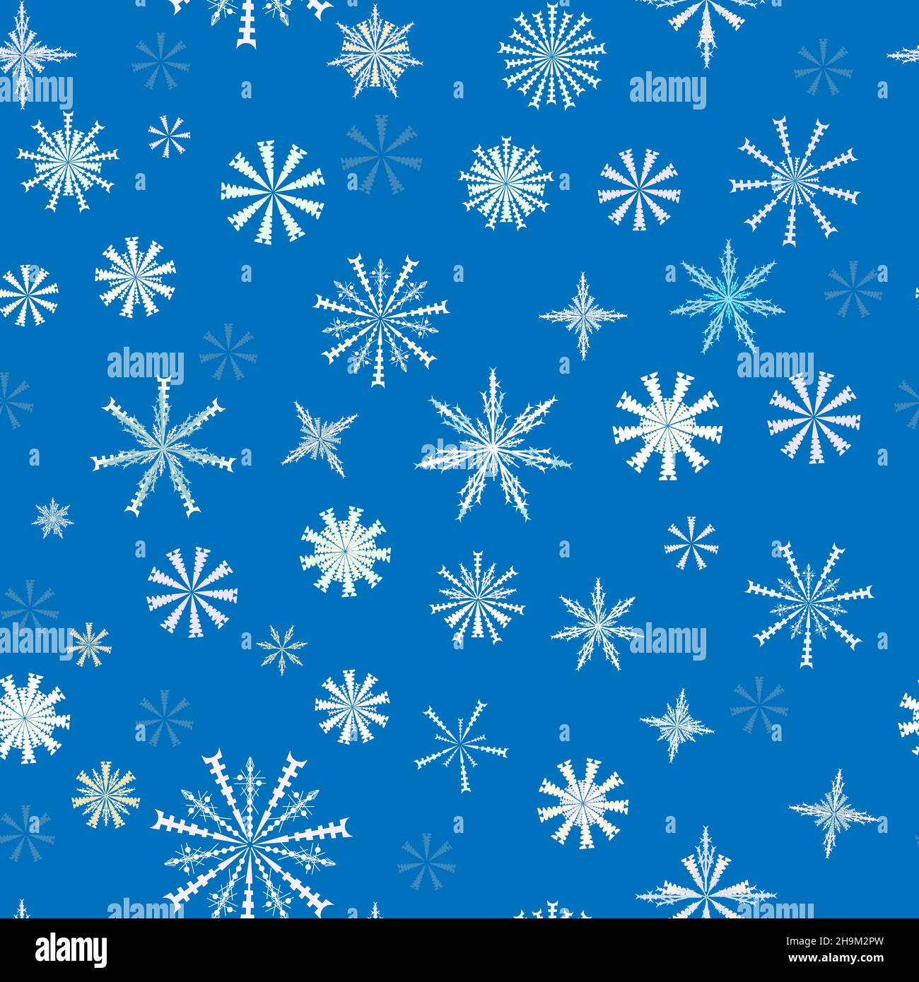 Seamless snowflake Stock Vector Images - Alamy