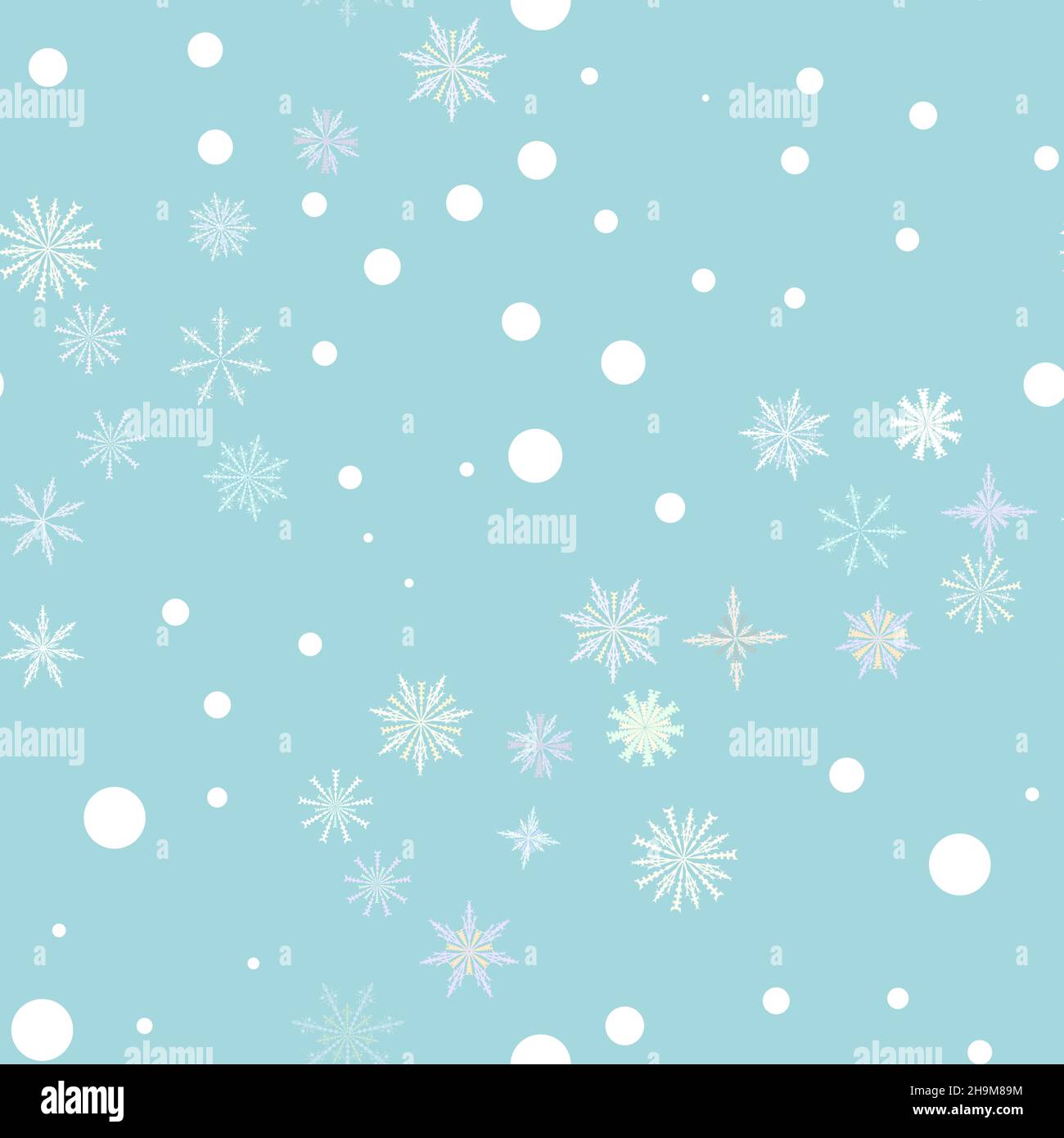 Symmetric seamless blue pattern Stock Vector Images - Alamy