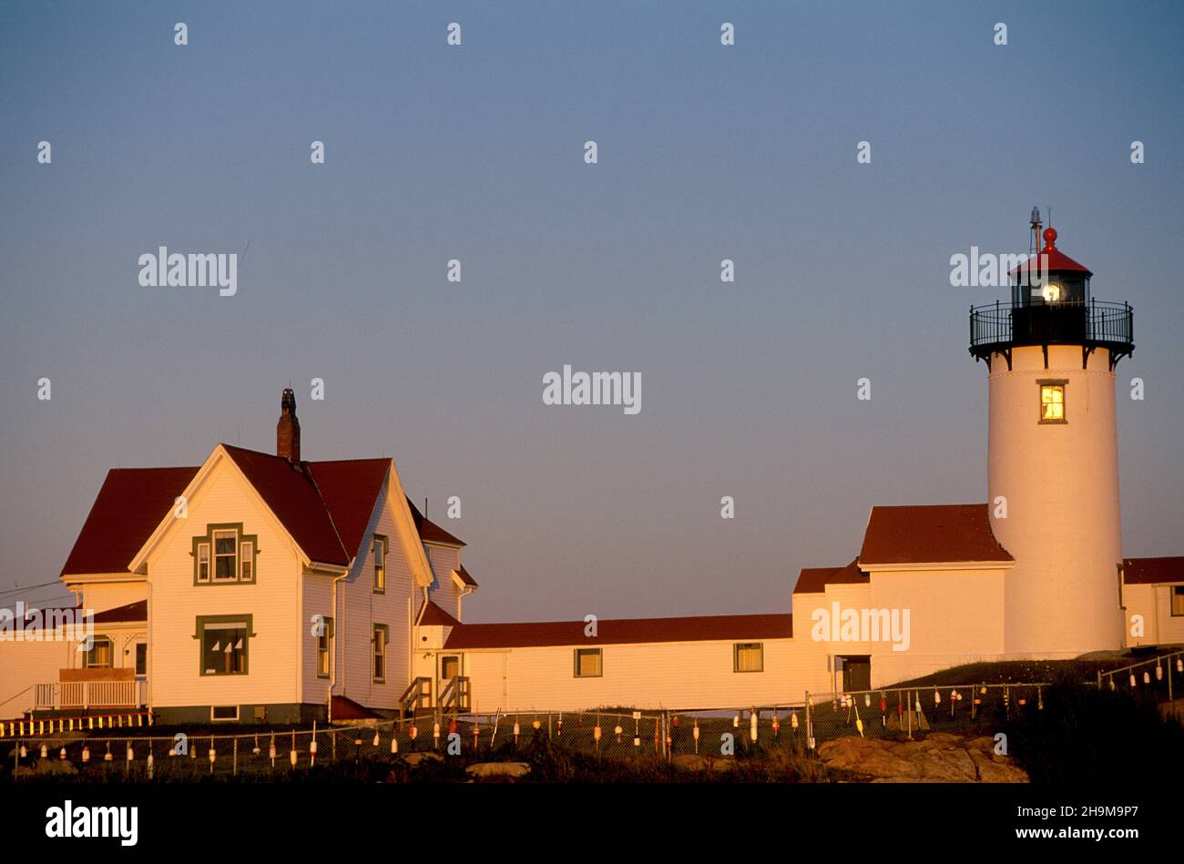 Eastern Point Lighthouse, Gloucester, Cape Ann, Massachusetts, USA ...