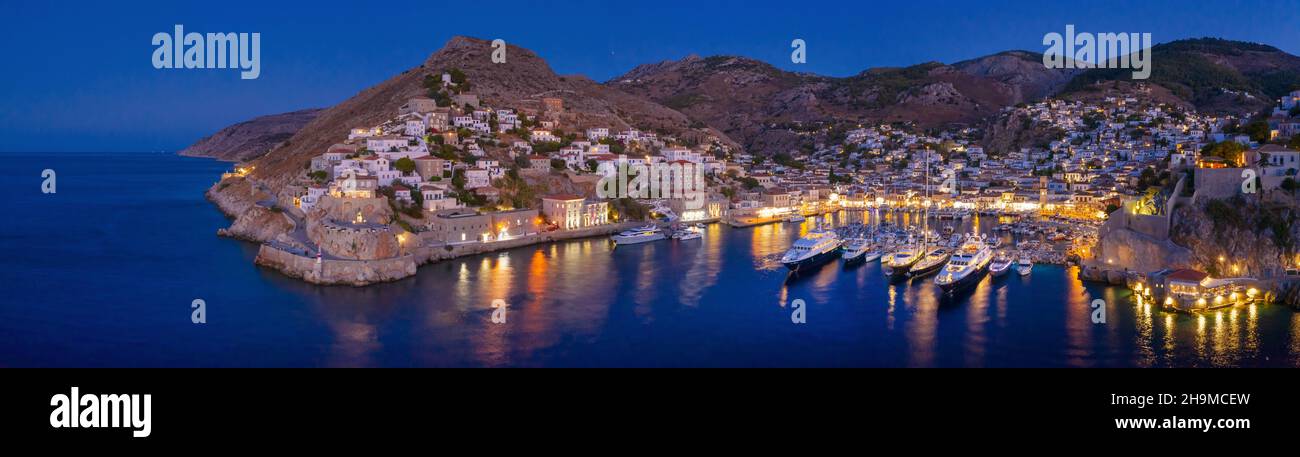 Beautiful hydra island hi-res stock photography and images - Alamy