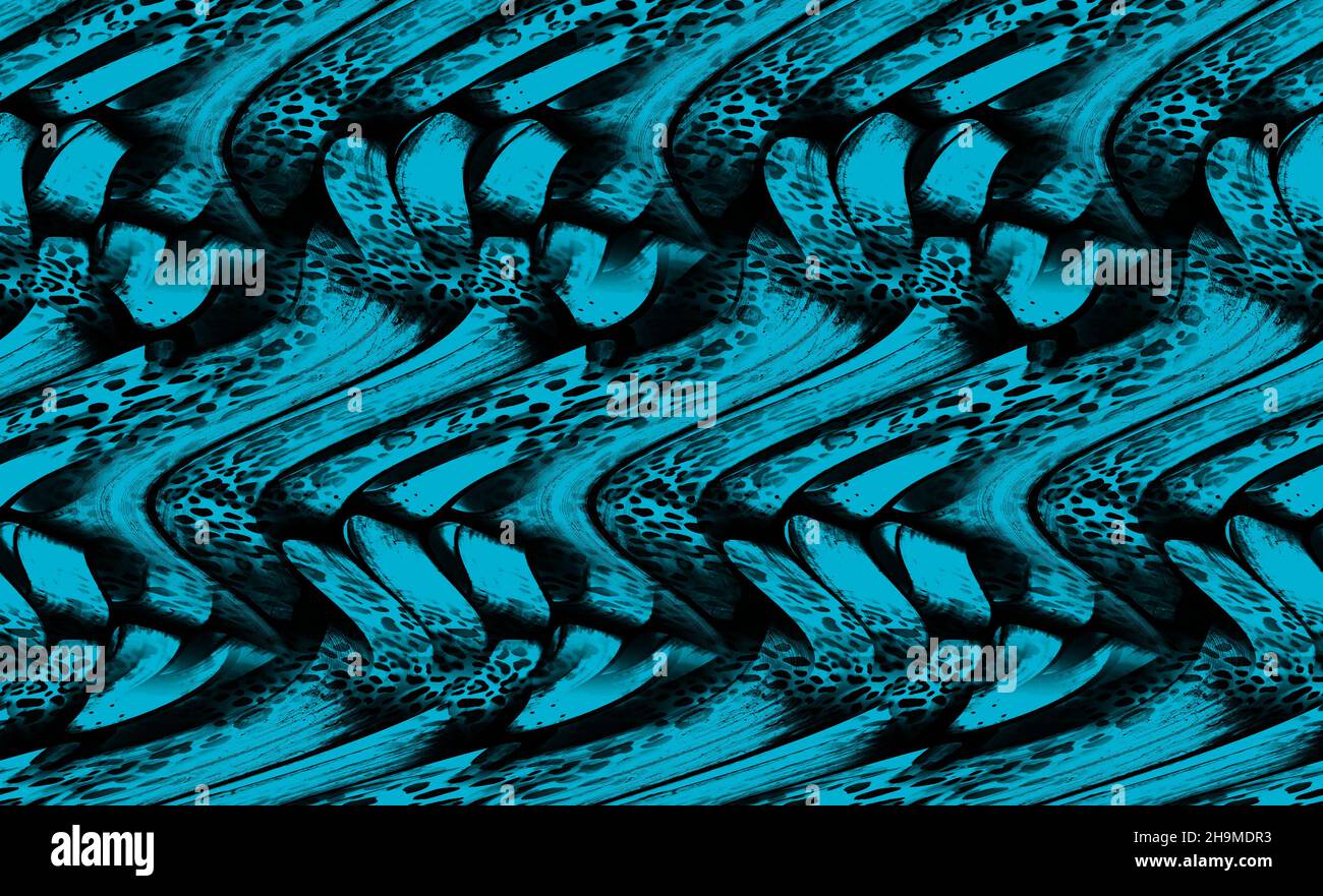 Textile rainbow glitch artistic collage texture background. Irregular ...