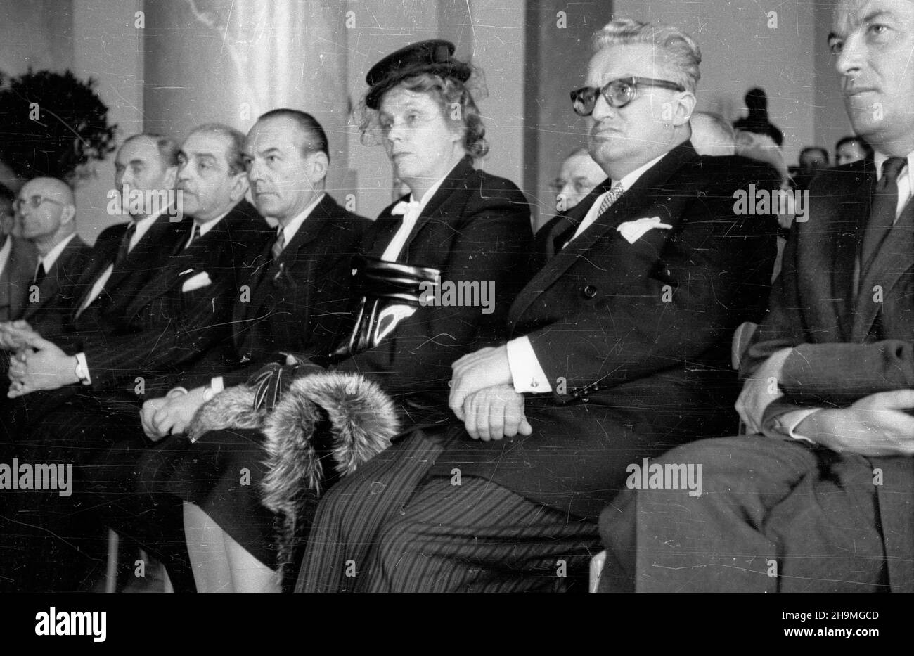 Warszawa, 1948-09-23. Uniwersytet Warszawski. Obchody czterdziestolecia ...