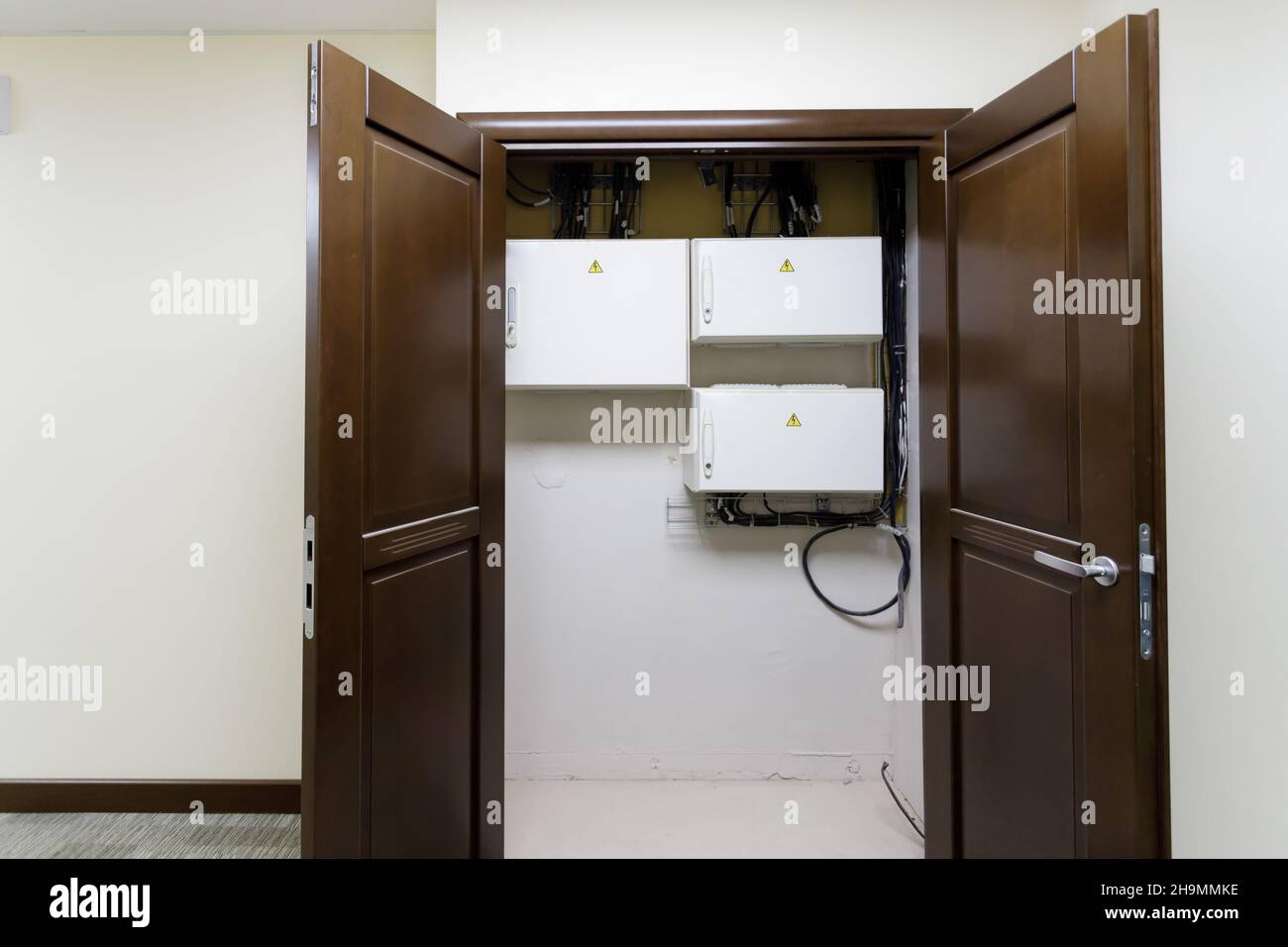 Electric control panel enclosure for power and distribution electricity ...