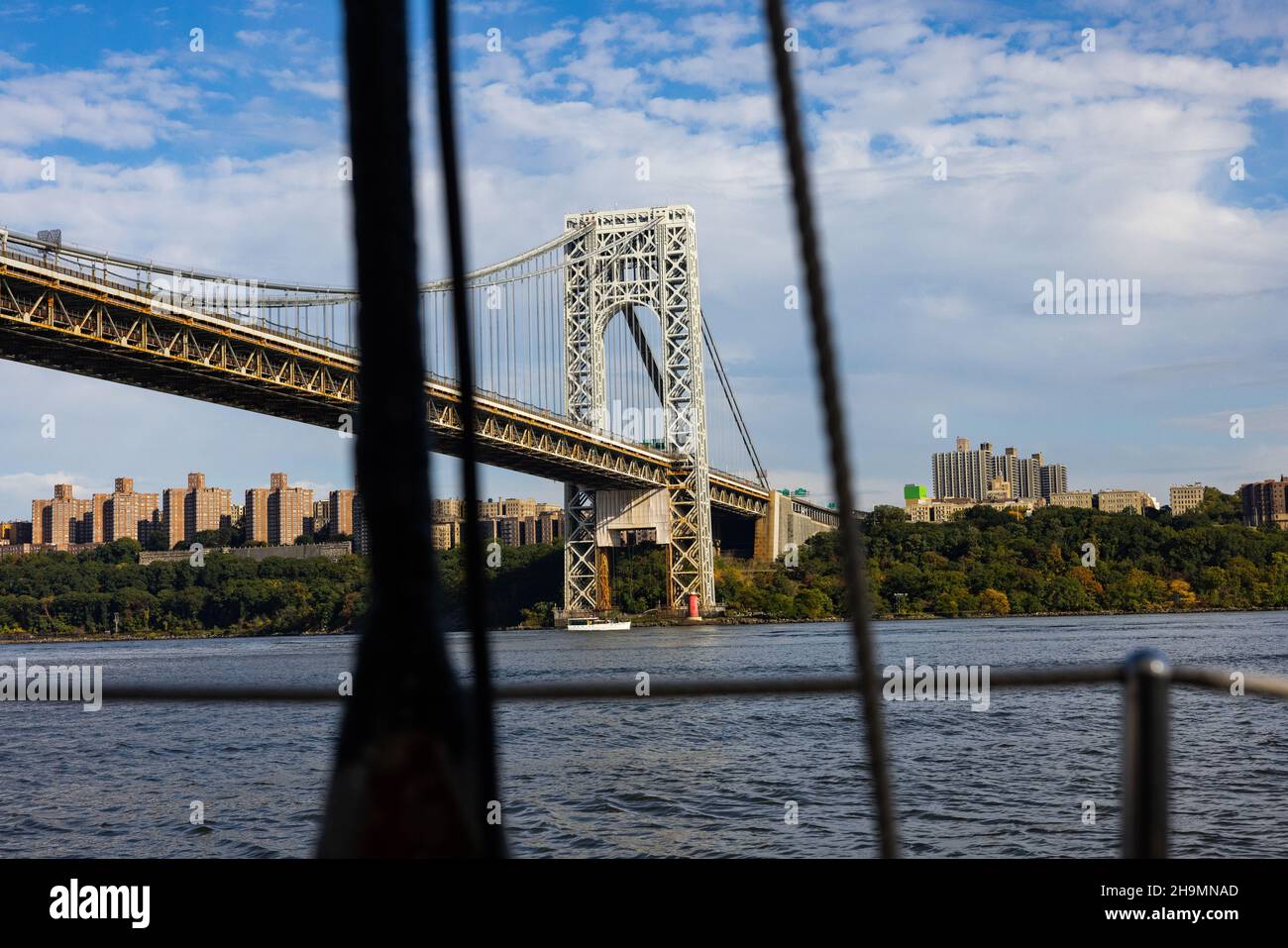George washington memorial bridge hi-res stock photography and images ...