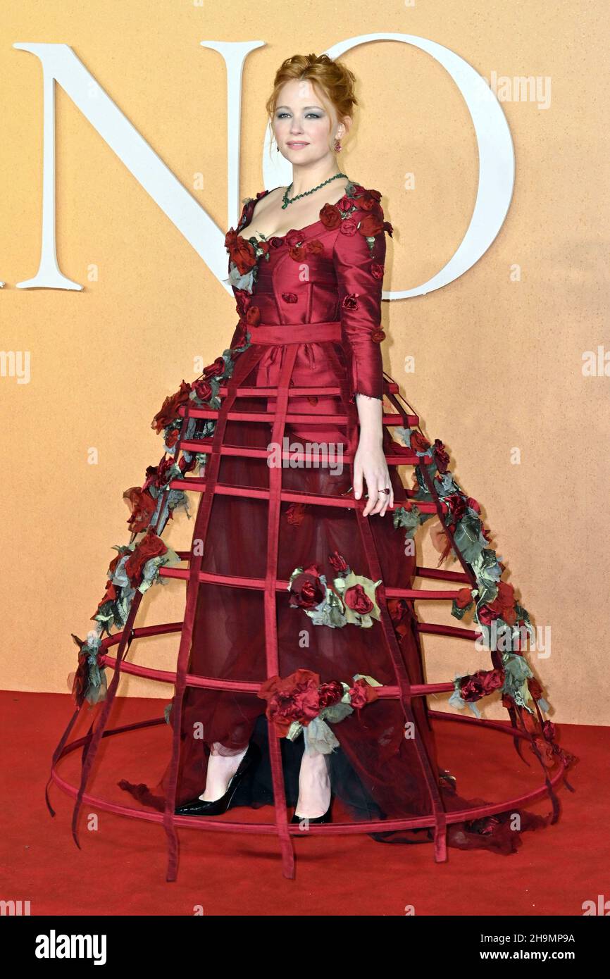 London, UK - 7 December 2021 Haley Bennett attending Cyrano premiere at ...