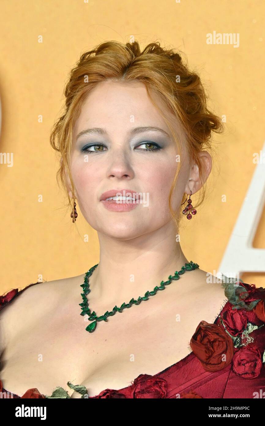 London, UK - 7 December 2021 Haley Bennett attending Cyrano premiere at ...