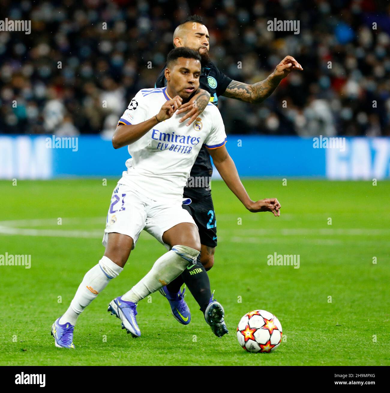 Rodrygo of Real Madrid during the UEFA Champions League match between ...