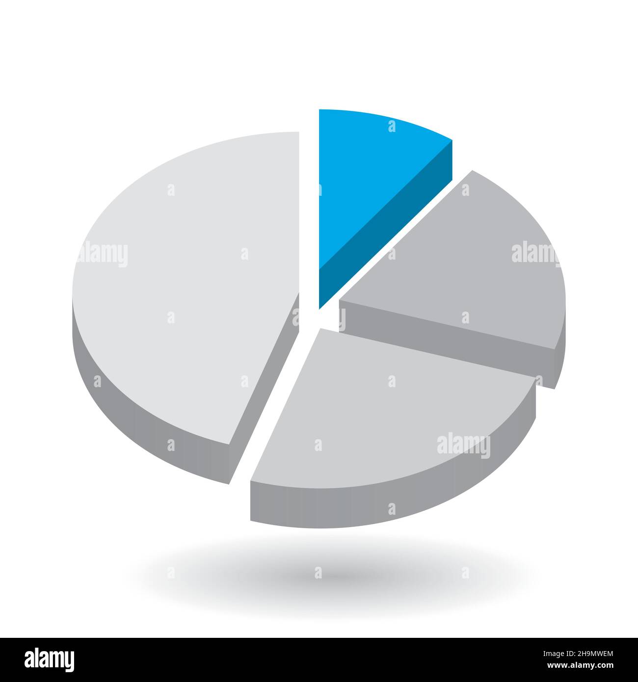 Pie chart vector design element Stock Vector Image & Art - Alamy