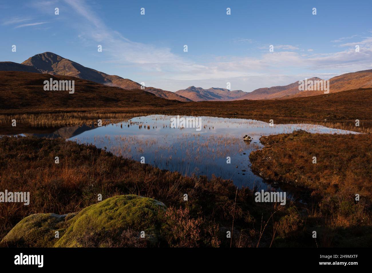 Loch quoich snow hi-res stock photography and images - Alamy