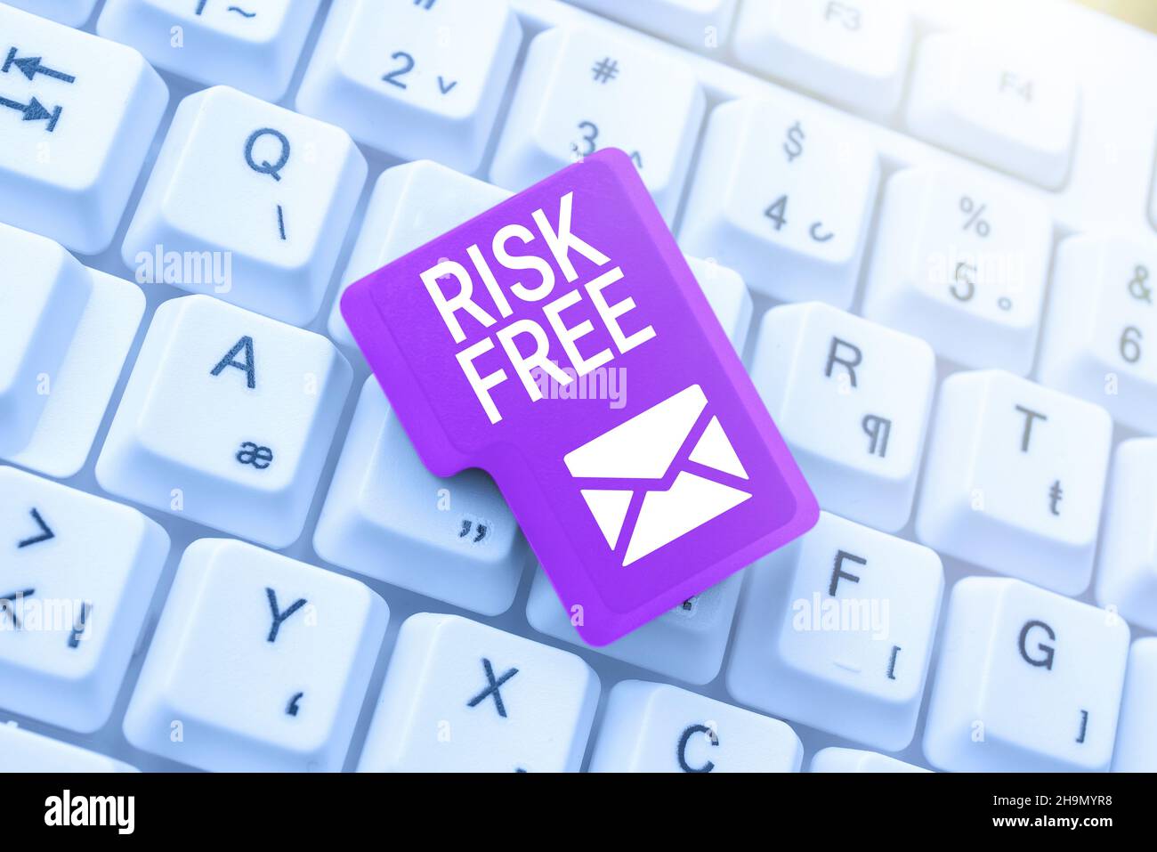 Text sign showing Risk Free. Business approach used to describe ...