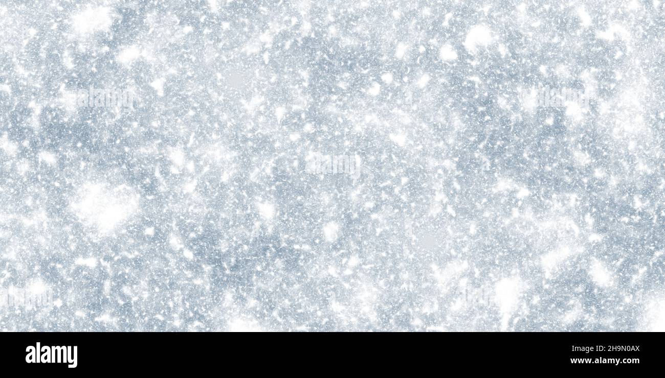 Abstract gray background with falling snowflakes. 2d illustration Stock ...