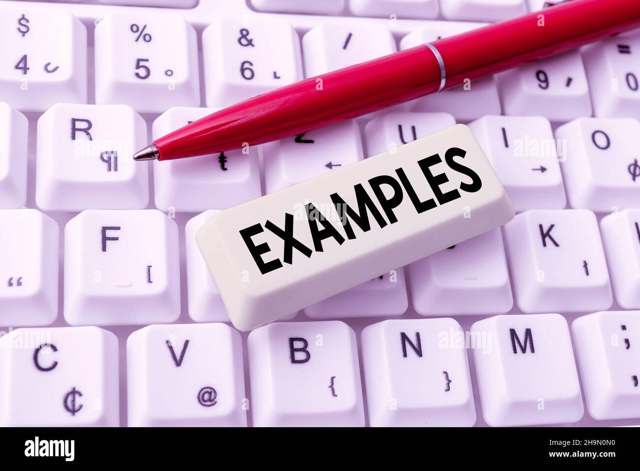 Sign displaying Examples. Business approach photo Sample Model to ...