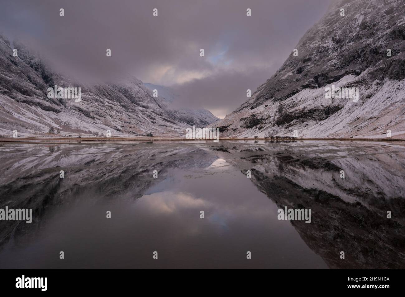 Winter in Glencoe Stock Photo - Alamy