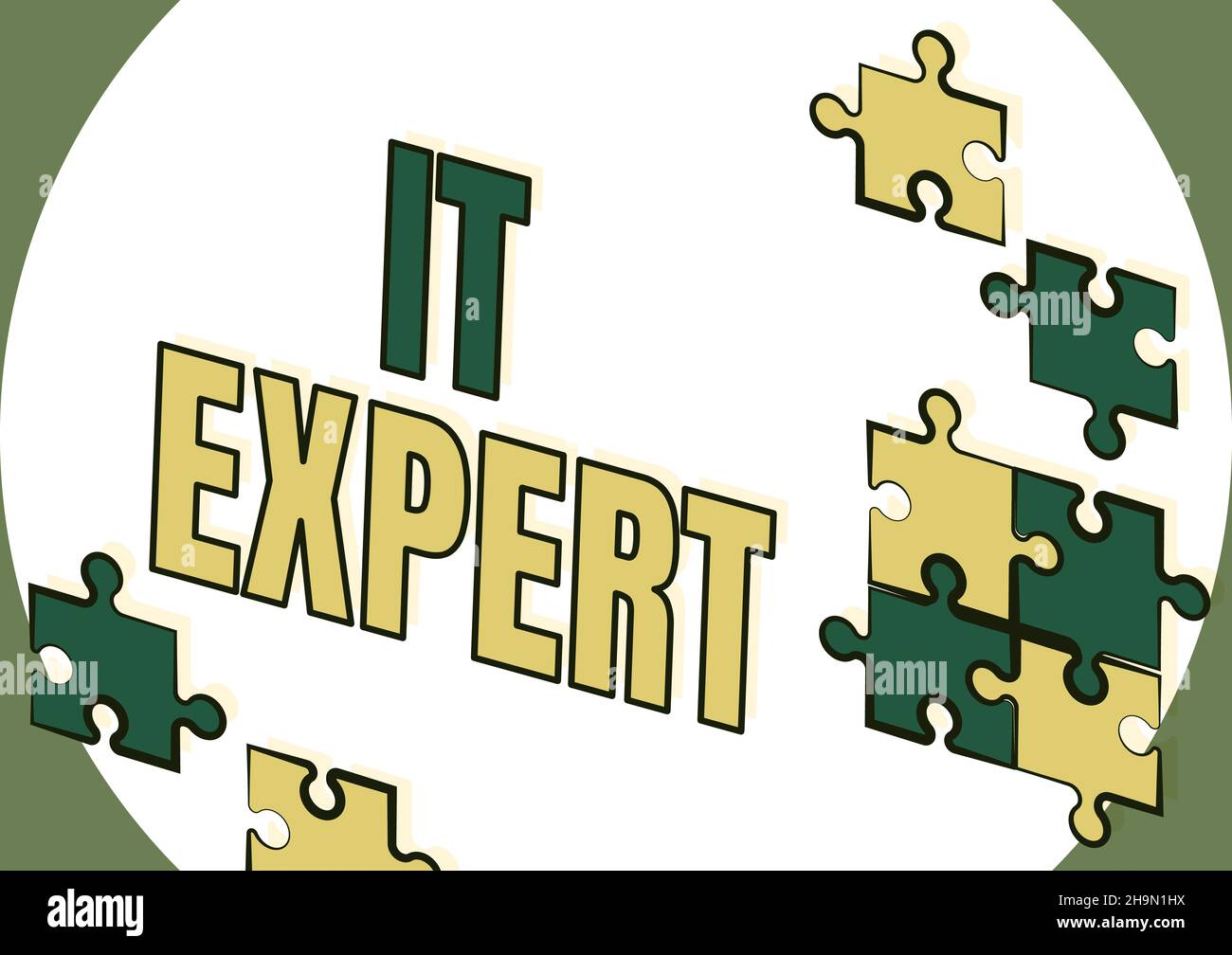 Sign displaying It Expert. Business concept person with a high level of ...