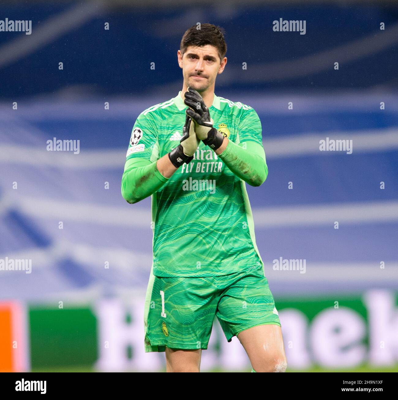 Estadio Santiago Bernabeu, Madrid, Spain. 7th Dec, 2021. Champions ...