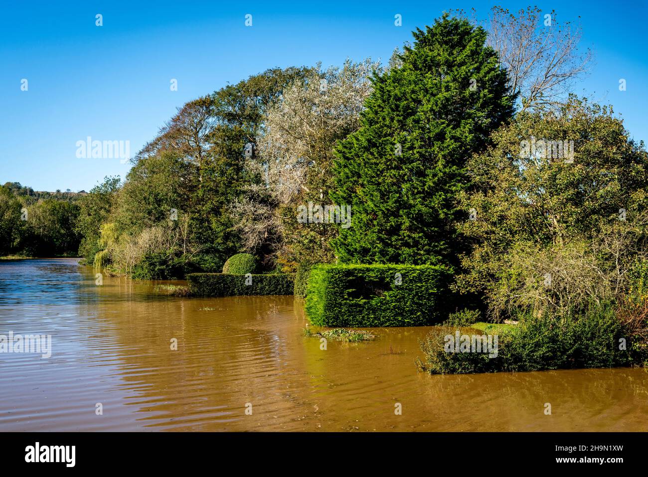 The River Ouse At High Tide, Lewes, East Sussex, UK Stock Photo - Alamy