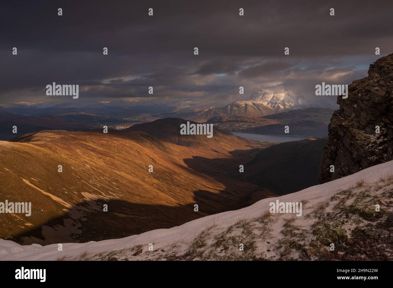 Fort William Hills Stock Photo - Alamy