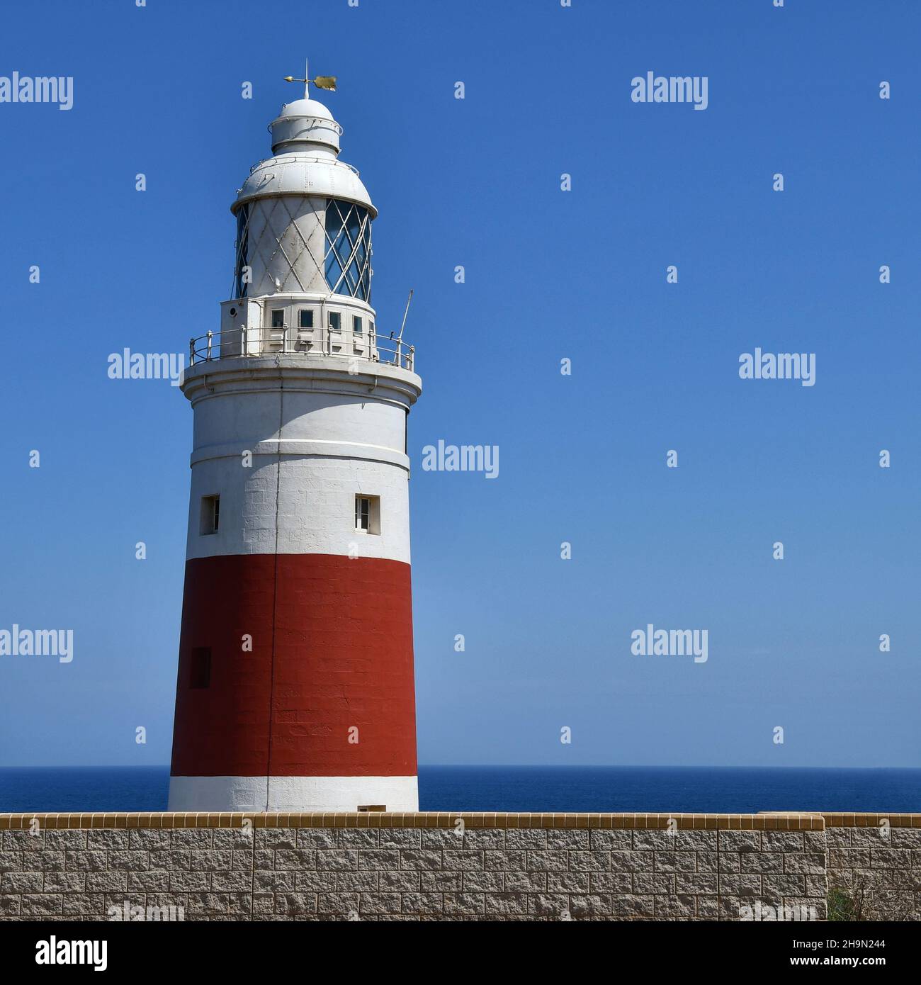Europa Point Lighthouse Stock Photo - Alamy