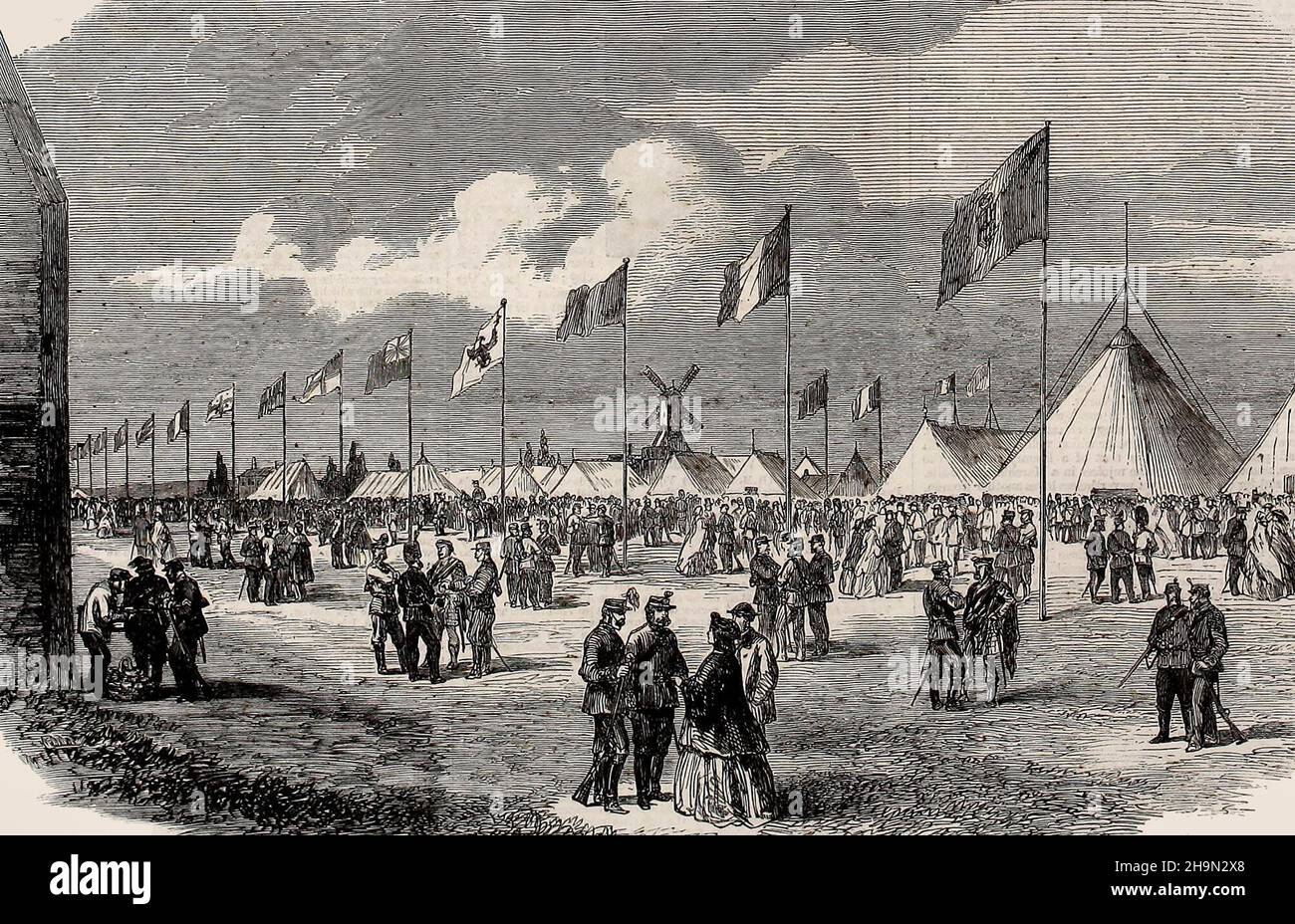 National Rifle Association Meeting at Wimbledon - General view of the ...