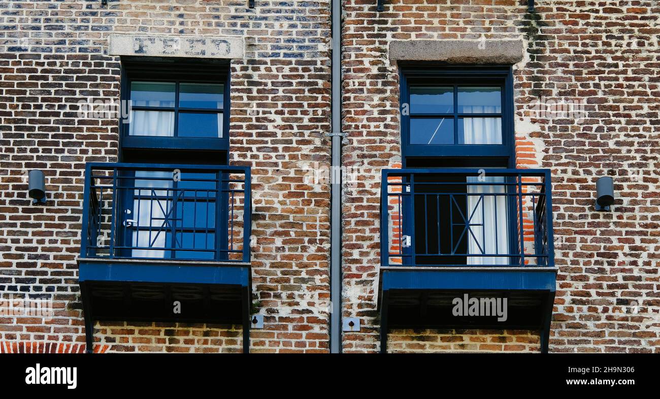 Open and Shut Doors Stock Photo - Alamy