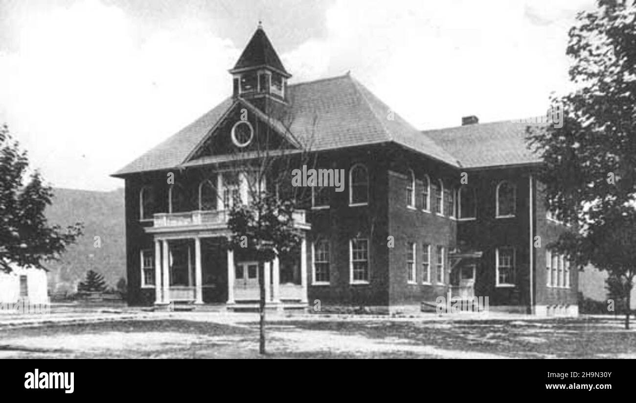 Old Romney High School, originally Romney Public School Stock Photo - Alamy