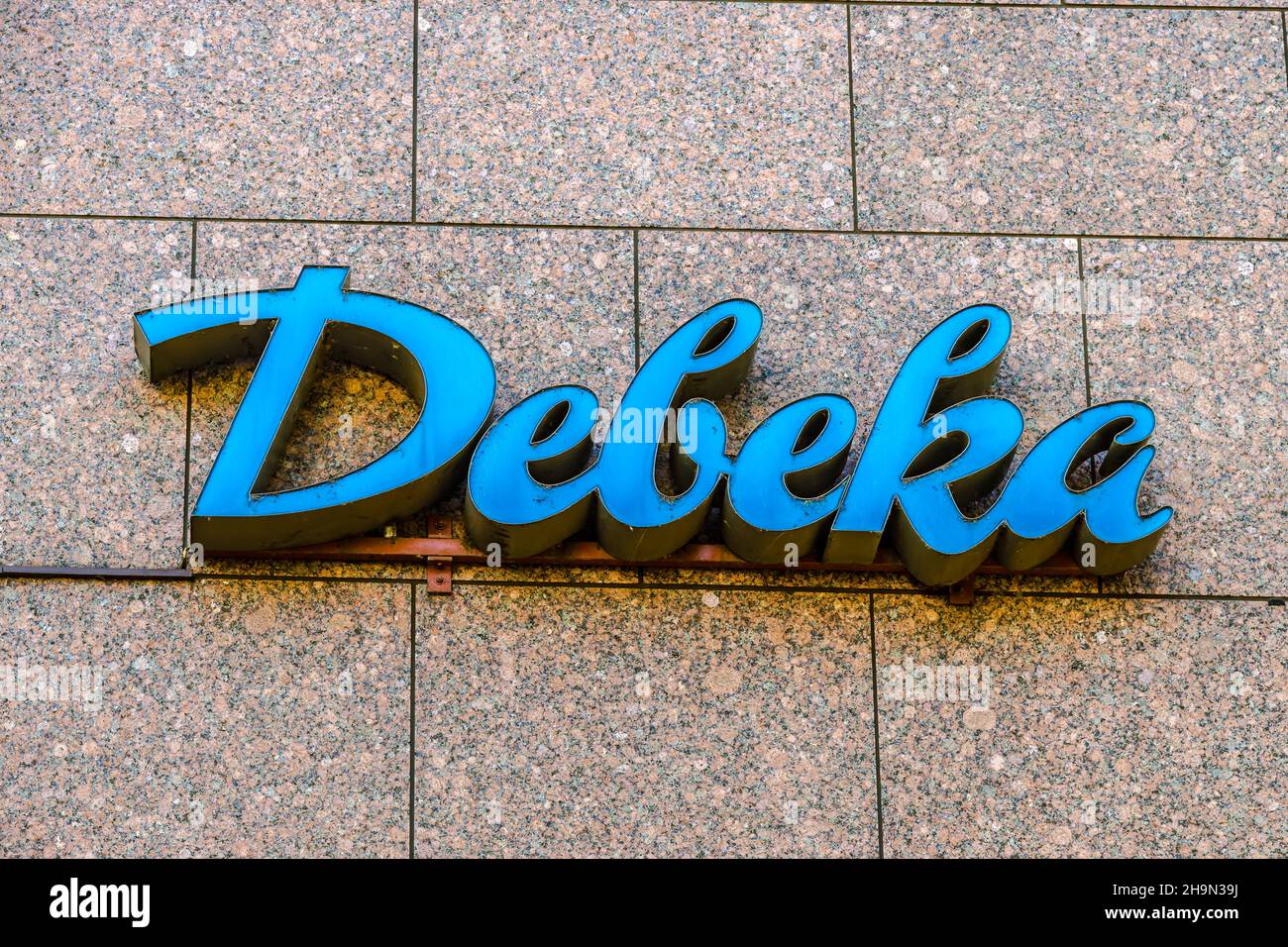 Debeka sign hi-res stock photography and images - Alamy