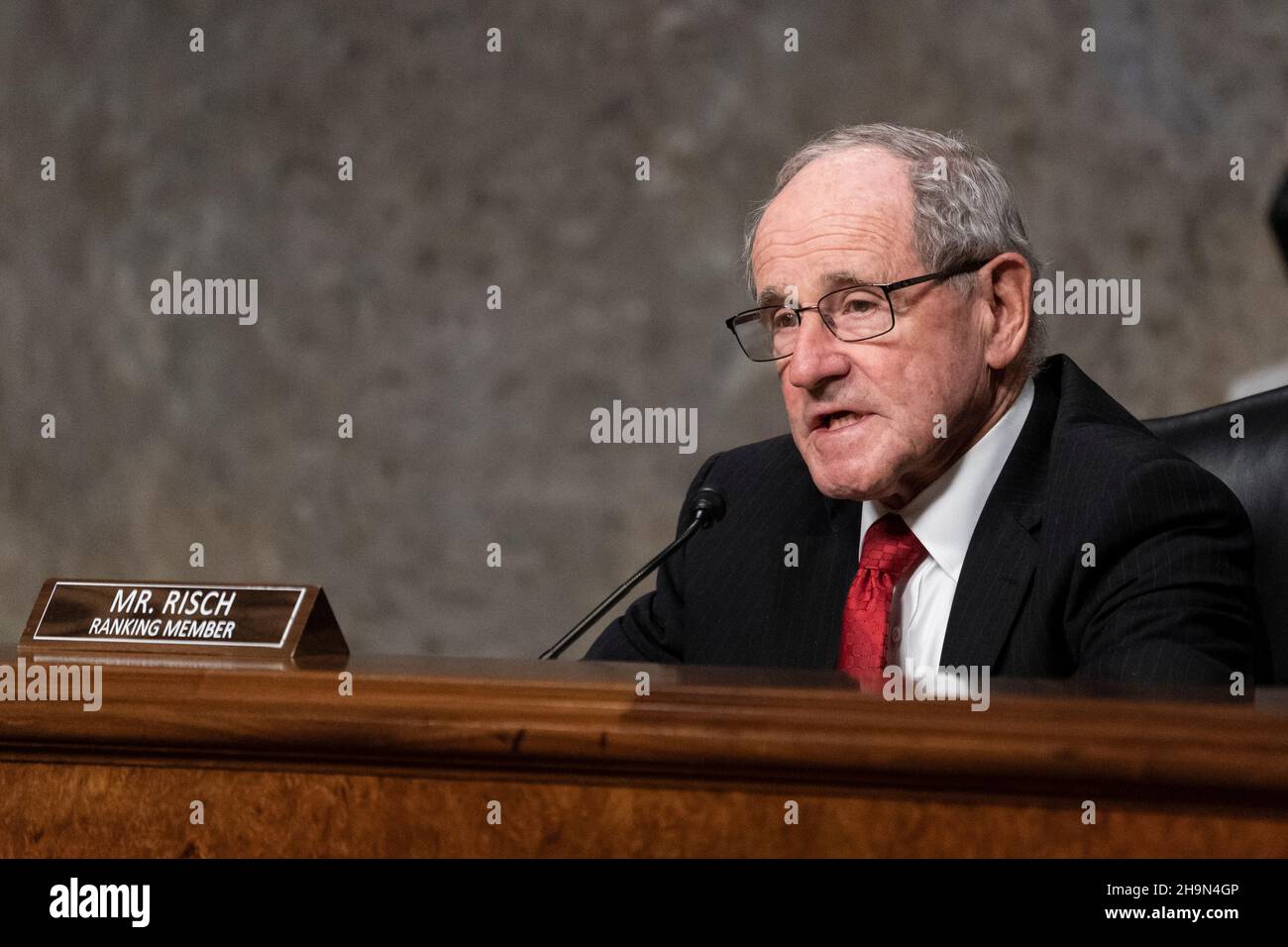 Washington. 7th Dec, 2021. United States Senator Jim Risch (Republican ...