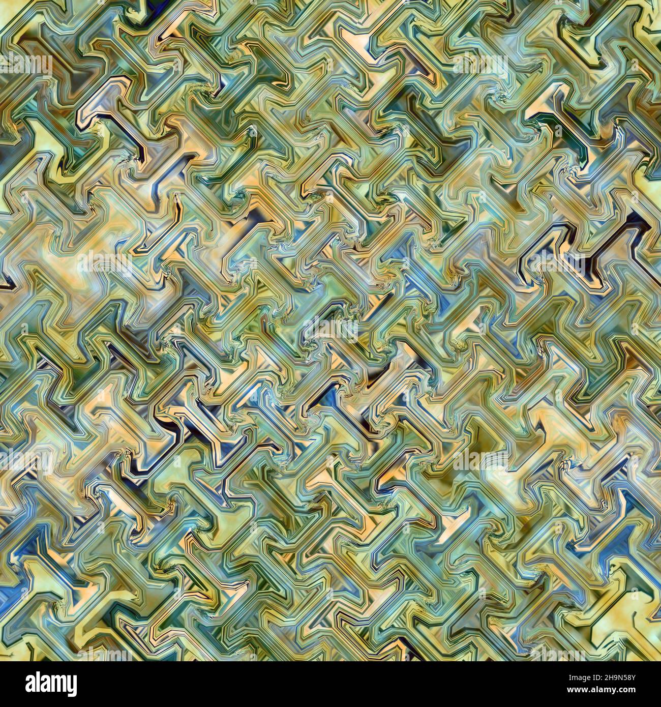 Abstract Hand Drawing Leopard Animal Skin Shapes with Psychedelic ...