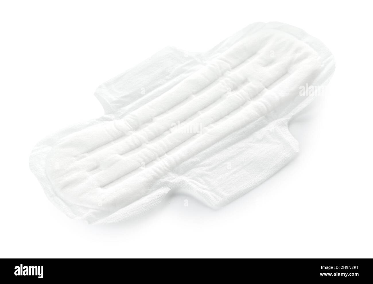 Menstrual pad isolated on white background Stock Photo - Alamy