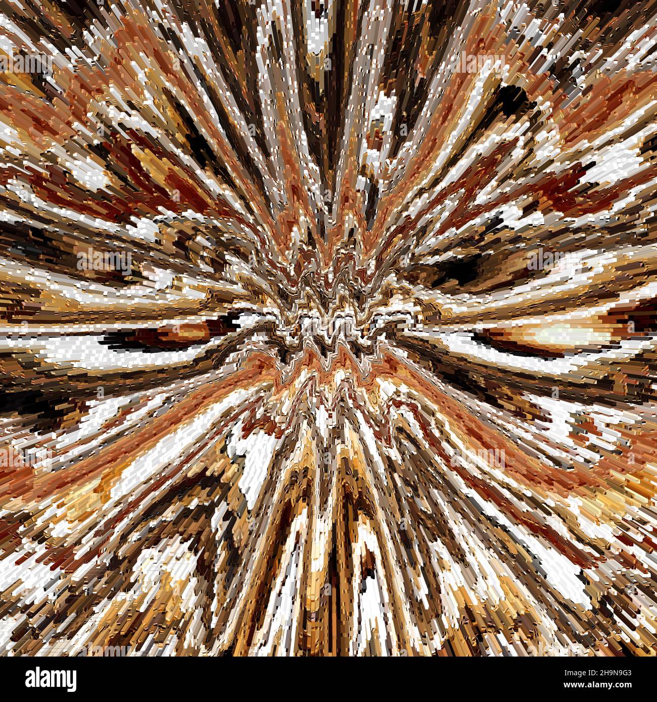 Abstract Hand Drawing Leopard Animal Skin Shapes with Psychedelic ...