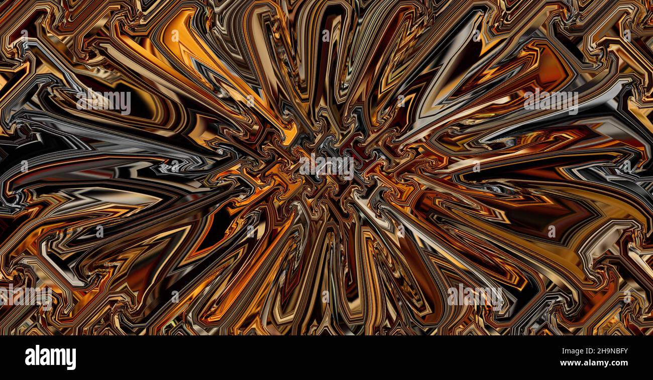 Abstract Hand Drawing Leopard Animal Skin Shapes with Psychedelic ...