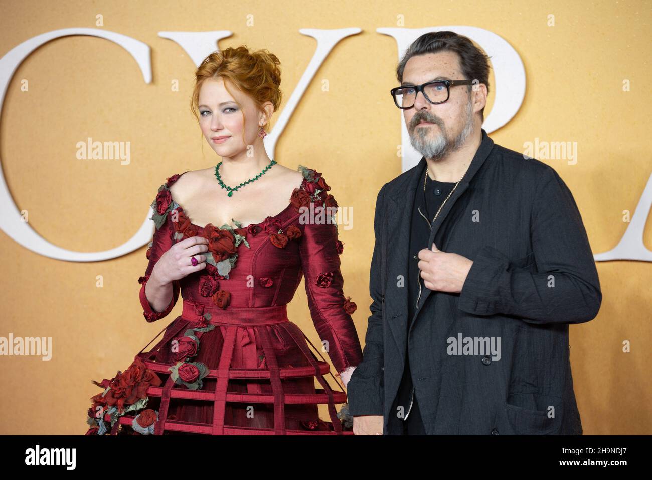 Haley Bennett (L), and Director Joe Wright (R) attend the UK Premiere ...