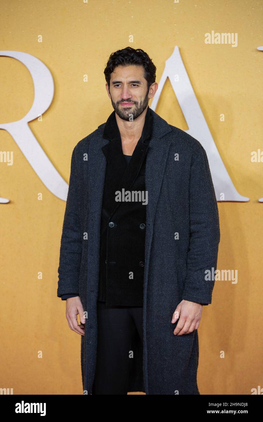 Kirk Newmann attends the UK Premiere of "Cyrano" at Odeon Luxe ...